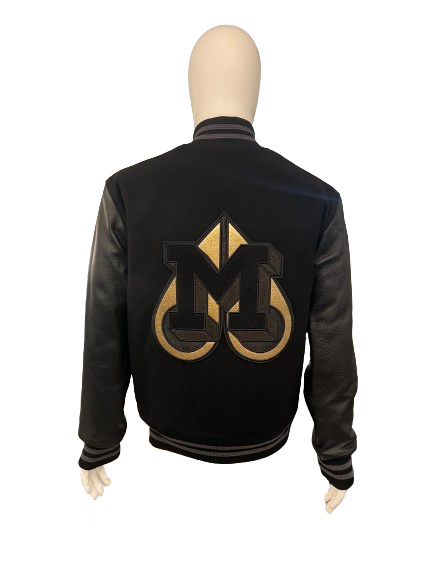 Moose Knuckles - Varsity Bomber Jacket - 600108 - Black – Richmond Classics