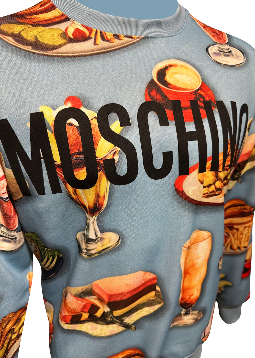 Moschino Couture - Crewneck Moschino Vintage Fast Food Sweatshirt - 30 ...